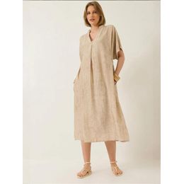 Bianco Lucci Kleid Damen Gr&ouml;&szlig;e 38 beige Winterkleid