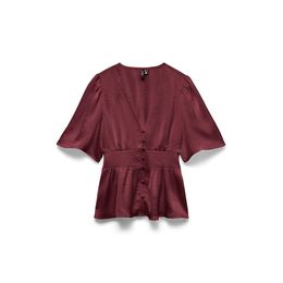 V&eacute;ro Moda VERO MODA Bluse 'VMAndrea' Damen Gr&ouml;&szlig;e S burgunder