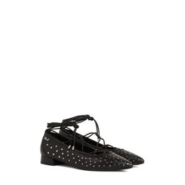 K by KARL LAGERFELD Karl Lagerfeld Ballerina Damen Gr&ouml;&szlig;e 41 schwarz Sommerschuhe