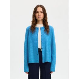 Selected Knit Cardigan female Blue size XS