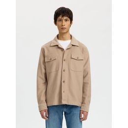 Selected Between-Season Jacket 'SLHOliver' male Beige size XL
