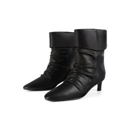 L37 Handmade Shoes Booties 'DARK SIDE BLOOM' female Black size 38