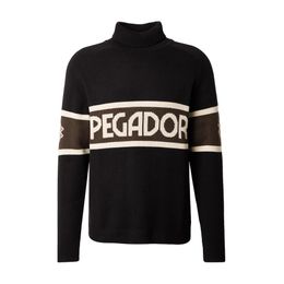 Pegador Pullover 'Lugano' Herren Gr&ouml;&szlig;e XS hellbeige / dunkelbraun / schwarz
