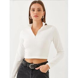 Bianco Lucci Shirt Damen Gr&ouml;&szlig;e L wei&szlig;