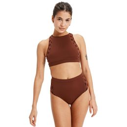 Roxy Bikini Bottoms female Brown size XL