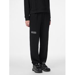 Pieces Pants 'PCRISSO' female size 40 Black / White