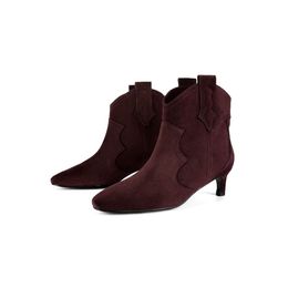L37 HANDMADE SHOES Ankle Boots 'TEXAS WIND' Damen Gr&ouml;&szlig;e 40 burgunder Winterschuhe