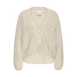 Ichi Strickjacke Damen Gr&ouml;&szlig;e M beige
