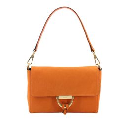 Abro Hobo Bags - Schultertasche TEMI - Gr. unisize - in Orange - f&uuml;r Damen