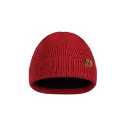 DANISH ENDURANCE Beanie Merino Fleece in red | Gr.: onesize