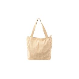Prato SC01-1 Breitcord Shopper Stylische Allround-Bag in light beige | Gr.: onesize