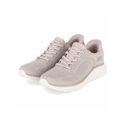 Skechers Schn&uuml;rhalbschuh in beige | Gr.: 38