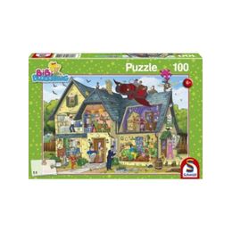 Schmidt Spiele Spiel - Bibi Blocksberg, Bei Blocksbergs ist was los! (Kinderpuzzle) | Gr.: onesize