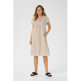 Kaffe Kleid KAkarli Regular fit in Feather Gray | Gr.: 36