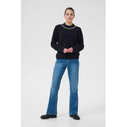 Kaffe Strickpullover KAroxy Regular fit in Black Deep CC | Gr.: S