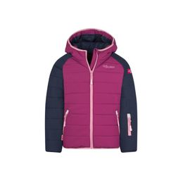 Trollkids Ski-/ Snowboardjacke Hafjell PRO in navy/plum | Gr.: 128
