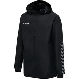 Hummel Kinder Trainingsjacke "Hmlauthentic" in Schwarz | Gr.: 128