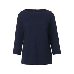 Street One Langarmshirt in deep blue | Gr.: 40