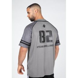 Gorilla Wear 82 Baseball Jersey - Grau | Gr.: XL
