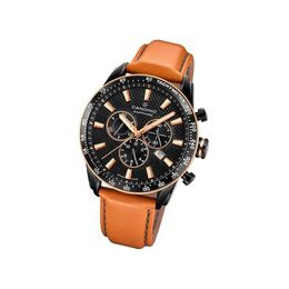 Chronograph-Armbanduhr Candino Sport braun gro&szlig; (ca. 45mm) | Gr.: onesize