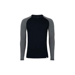 DANISH ENDURANCE Baselayer Merino in black/dark grey | Gr.: M