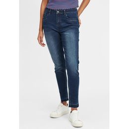 oxmo 5-Pocket-Jeans OXIrabelle in Blau | Gr.: W26/L32