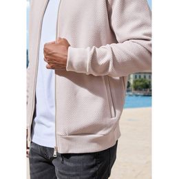 John Devin Sweatjacke in creme | Gr.: 48/50