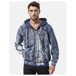 Cipo & Baxx Cipo & Baxx Sweatjacke in BLUE | Gr.: L