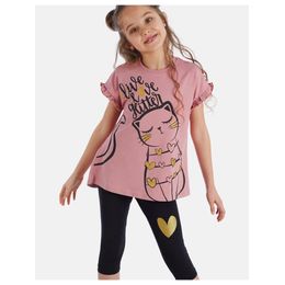 Denokids Set Love Cats in Rosa | Gr.: 104
