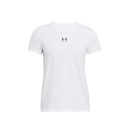 Under Armour T-Shirt 'Rival Core' in wei&szlig; | Gr.: L