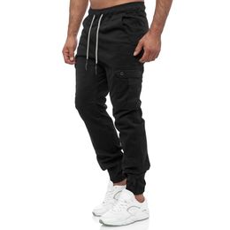 Tazzio Cargohose "16610" - Regular Fit - in Schwarz | Gr.: XS