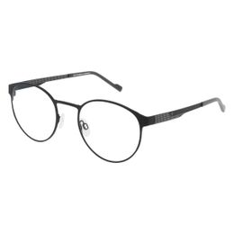 Titanflex 822021 Brille Herren | Fassung: Vollrand, Panto, Schwarz Grau