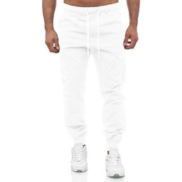 Tazzio Cargohose "16610" - Regular Fit - in Wei&szlig; | Gr.: M