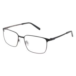 Freigeist 862067 Brille Herren | Fassung: Vollrand, Quadratisch, Schwarz Matt