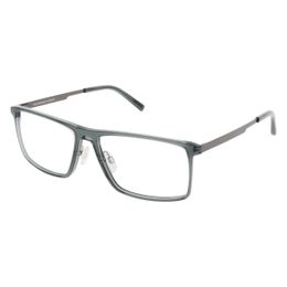 Freigeist 863051 Brille Herren | Fassung: Vollrand, Quadratisch, Gr&uuml;n Matt