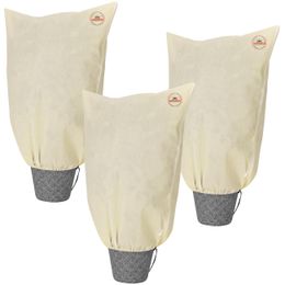 Gardebruk Pflanzenschutzhaube 3er-Set Beige 2x2,4m