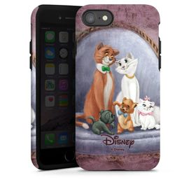 DeinDesign iPhone SE (2022) Handy Panzer Handyh&uuml;lle robuste Outdoor H&uuml;lle Schutzh&uuml;lle matt Aristocats Disney Official Licensed Product Tough Case