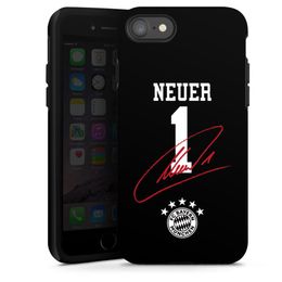 DeinDesign iPhone SE (2020) Handy Panzer Handyh&uuml;lle robuste Outdoor H&uuml;lle Schutzh&uuml;lle matt Manuel Neuer Fc Bayern M&uuml;nchen Fcb Tough Case