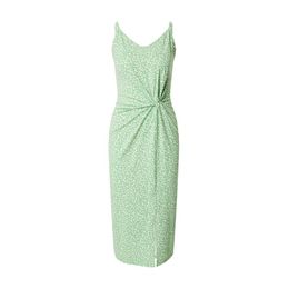 EDITED Kleid 'Maxine' Damen Gr&ouml;&szlig;e 42 hellgr&uuml;n / wei&szlig; Winterkleid