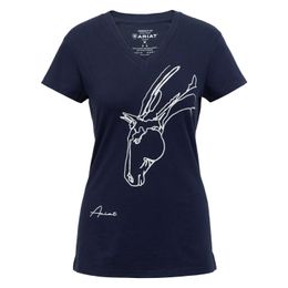 Ariat T-Shirt Hay Girl blau Damen XS