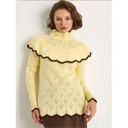 Bianco Lucci Sweater female Yellow size S/L