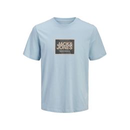 Jack & Jones Plus Jack & Jones Plus Shirt 'JJRain' male Blue size 7XL