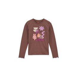 WE Fashion Shirt girl Brown size 122/128