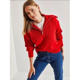 Bianco Lucci Sweater female Red size S/L