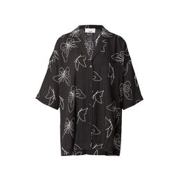 florence by mills exclusive for ABOUT YOU Bluse 'Break Time' Damen Gr&ouml;&szlig;e XS schwarz / wei&szlig;