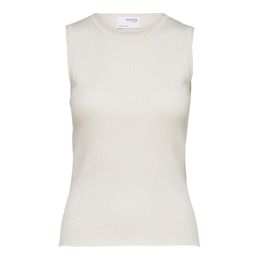 Selected Knitted Top 'LYDIA' female Beige size XXS