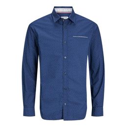 Jack & Jones JACK & JONES Hemd 'JJERemy' Herren Gr&ouml;&szlig;e L blau / dunkelblau / wei&szlig;