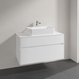 Villeroy & Boch Villeroy & Boch Embrace Schrank mit Waschtisch, 2 Ausz&uuml;ge, 5A6156R1+A95600DH,