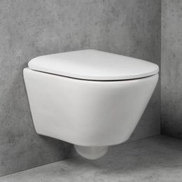 Duravit D-Neo Wand-WC Compact, Ausführung kurz, 2588090000+TK4500,