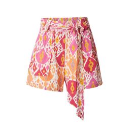 Only Shorts 'ONLNOVA' Damen Gr&ouml;&szlig;e 36 ecru / goldgelb / himbeer / ros&eacute;
